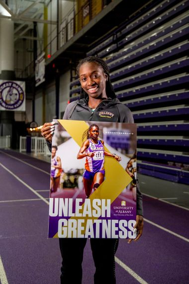 5 Questions with athlete and alum Grace Claxton - University at Albany-SUNY