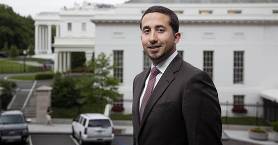 Burbano a 'Young Latino of the White House' - University at Albany-SUNY