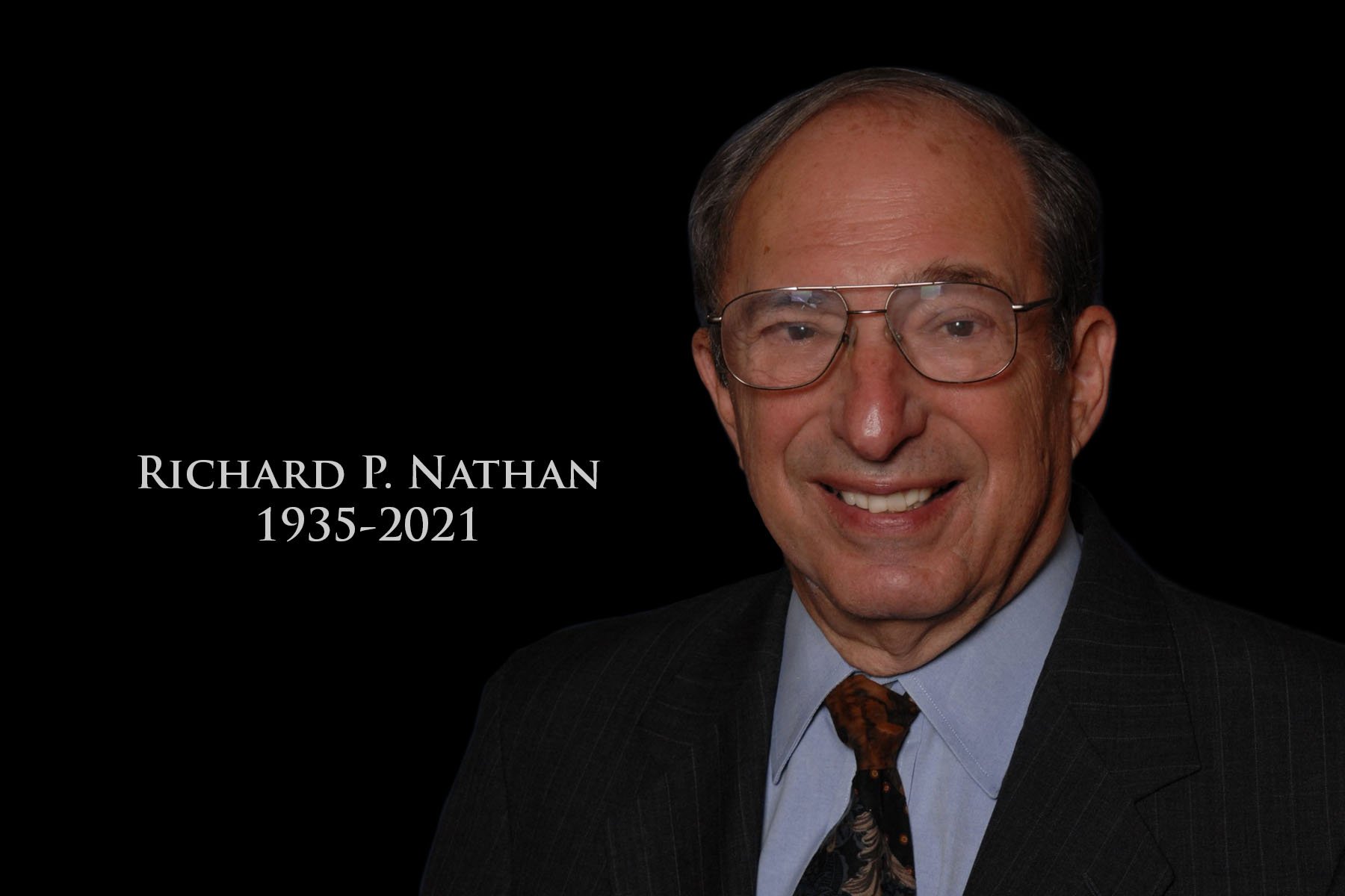 Rockefeller College Mourns the Passing of Richard P. Nathan ...