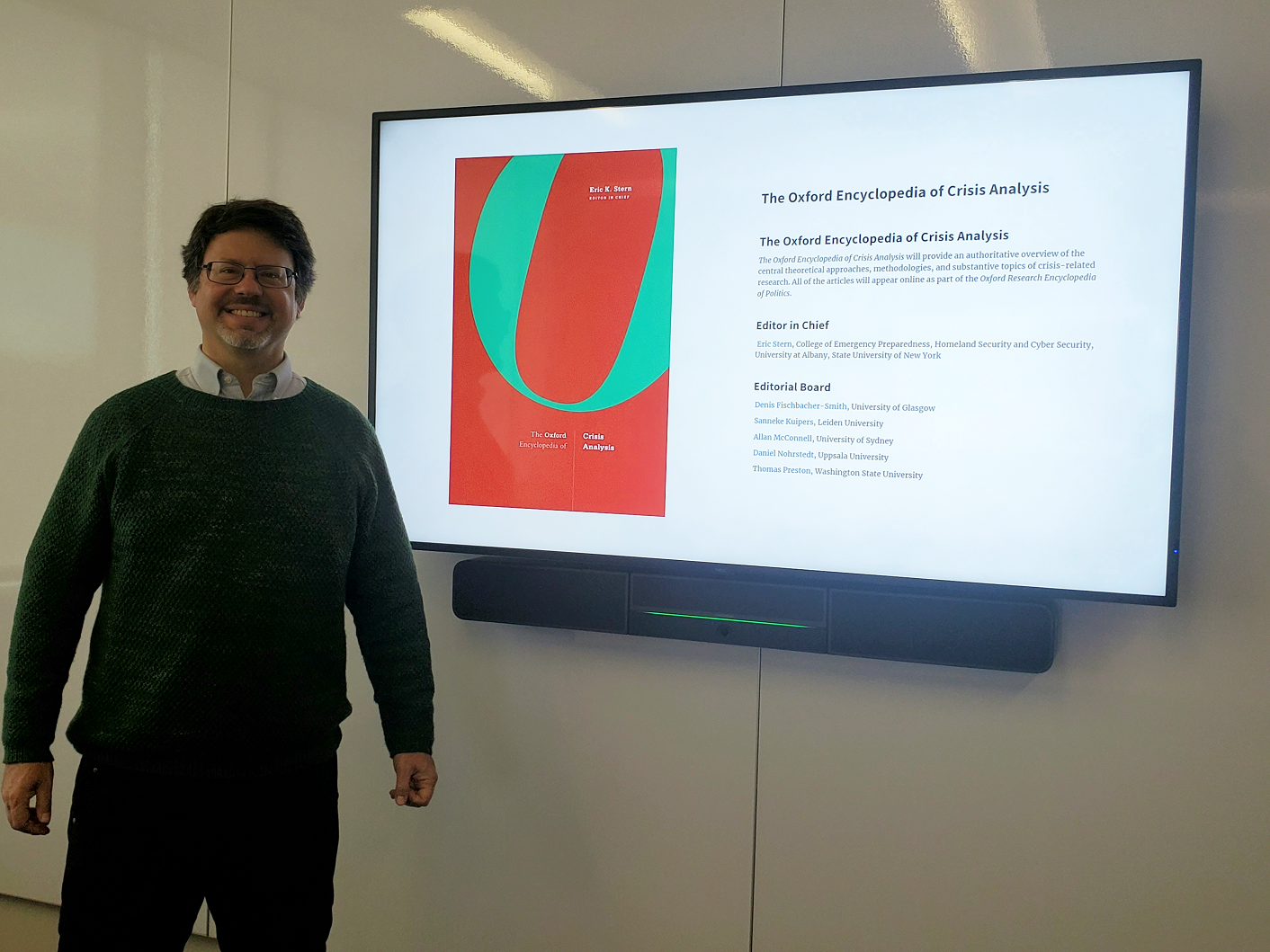 CEHC Professor Edits New ‘Oxford Encyclopedia of Crisis Analysis ...