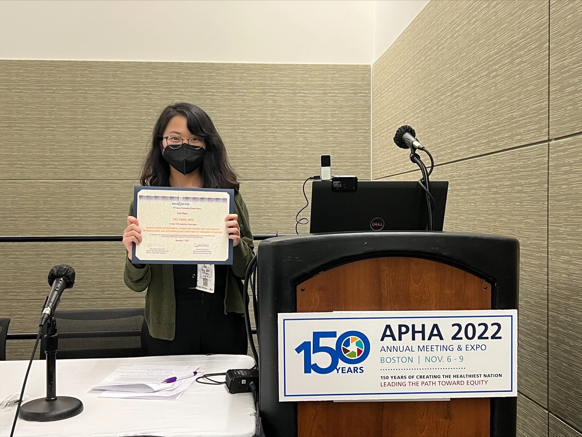 Epidemiology Student Wins First Place in Student Presentation Session ...