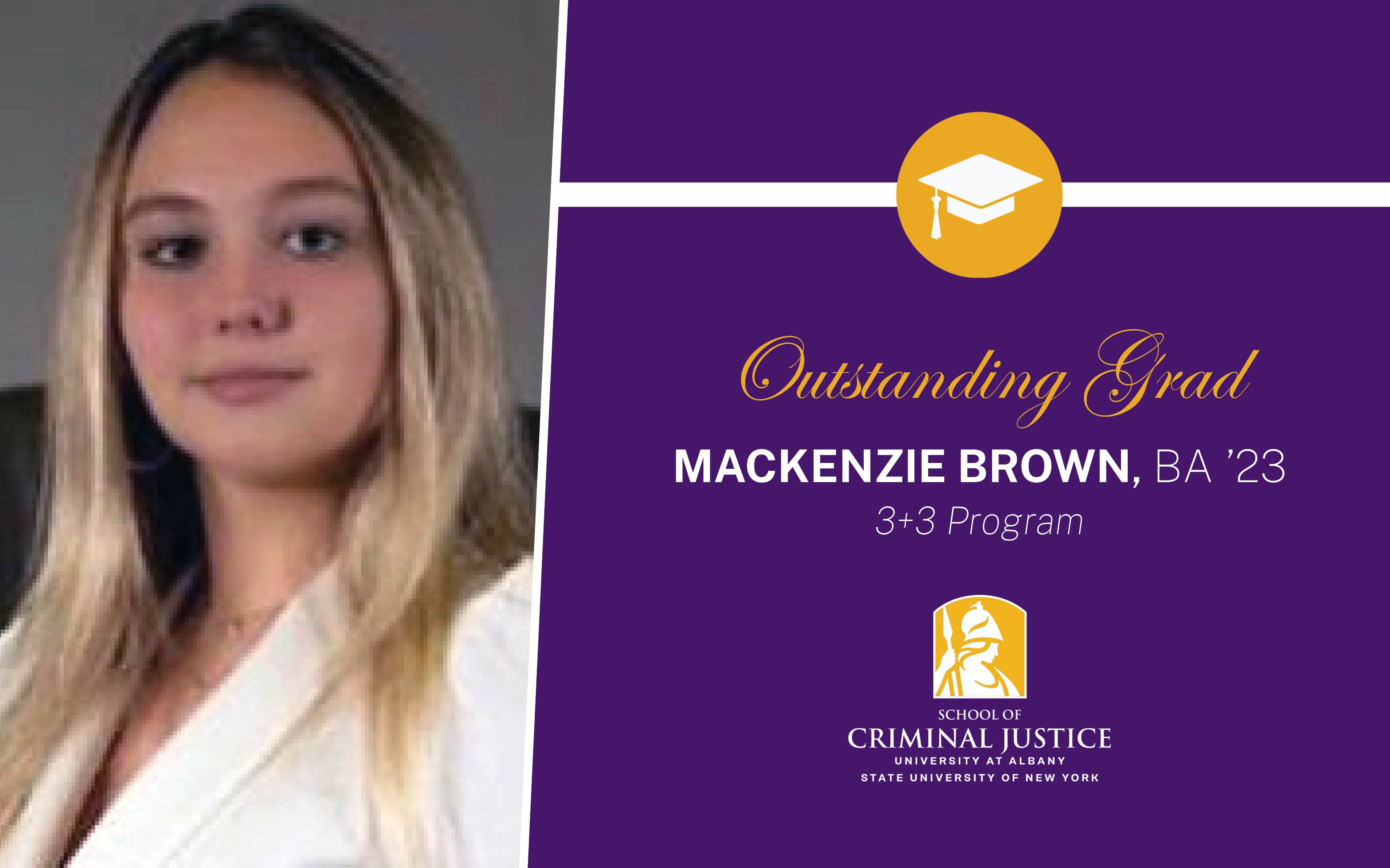 MacKenzie Brown, BA '23 | University at Albany