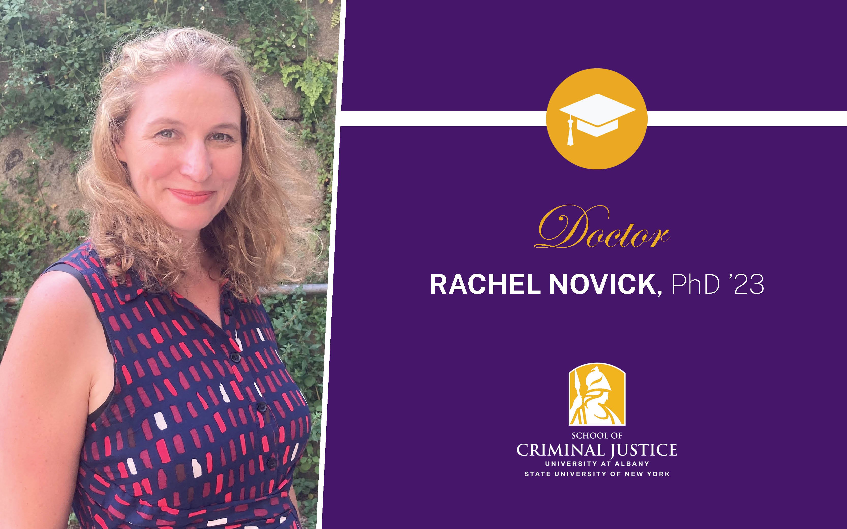 Rachel Novick, PhD '23 | University at Albany