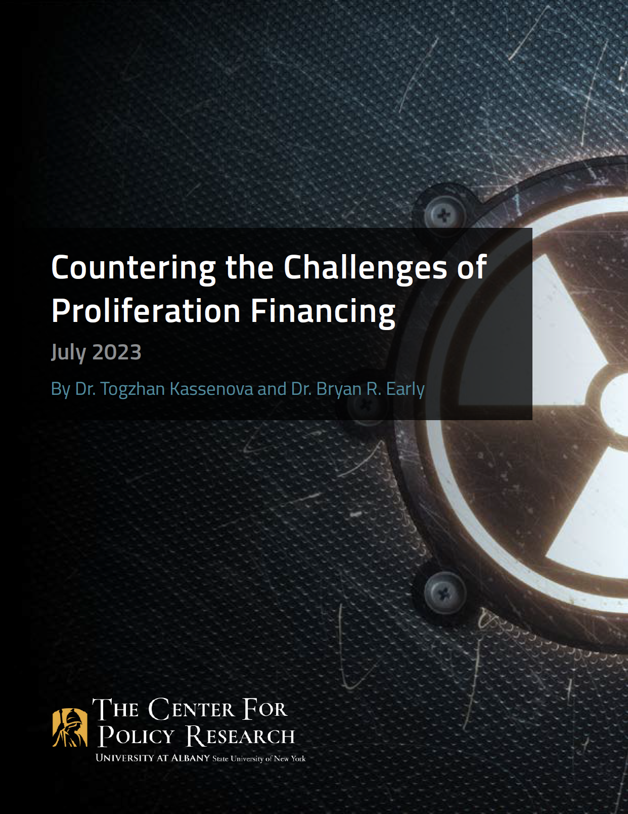 Countering the Challenges of Proliferation Financing | University at Albany