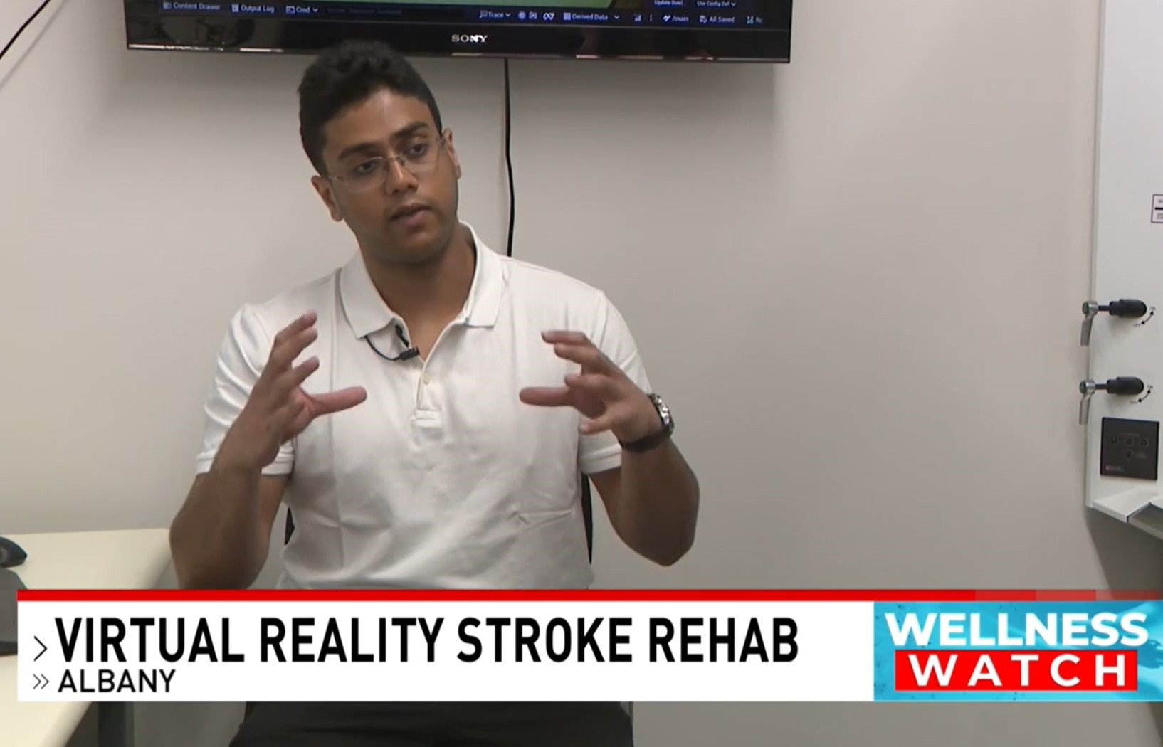 UAlbany Master's student pioneers virtual reality rehab for stroke patients | University at Albany
