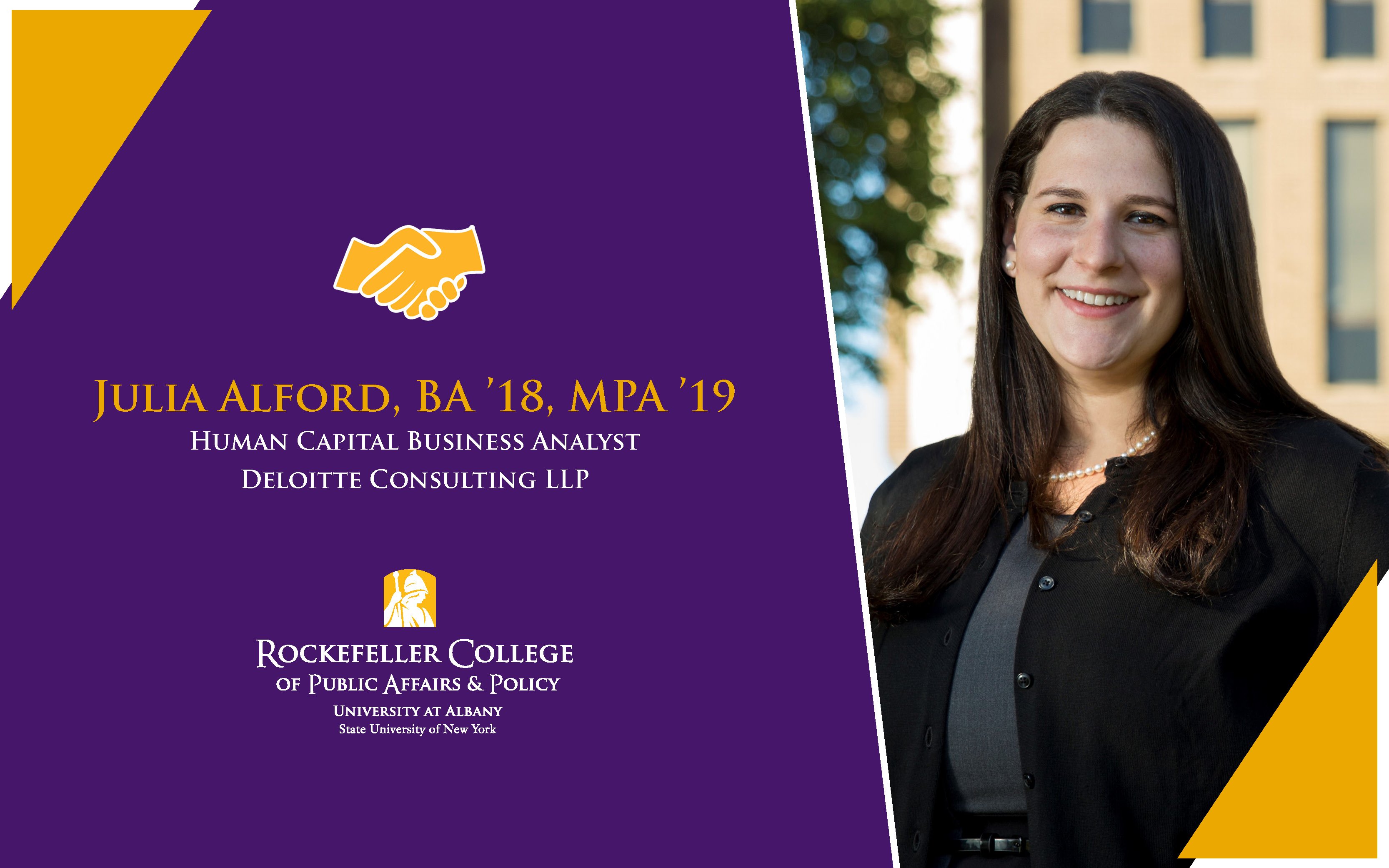 Rock Career Prep: Julia Alford | University at Albany