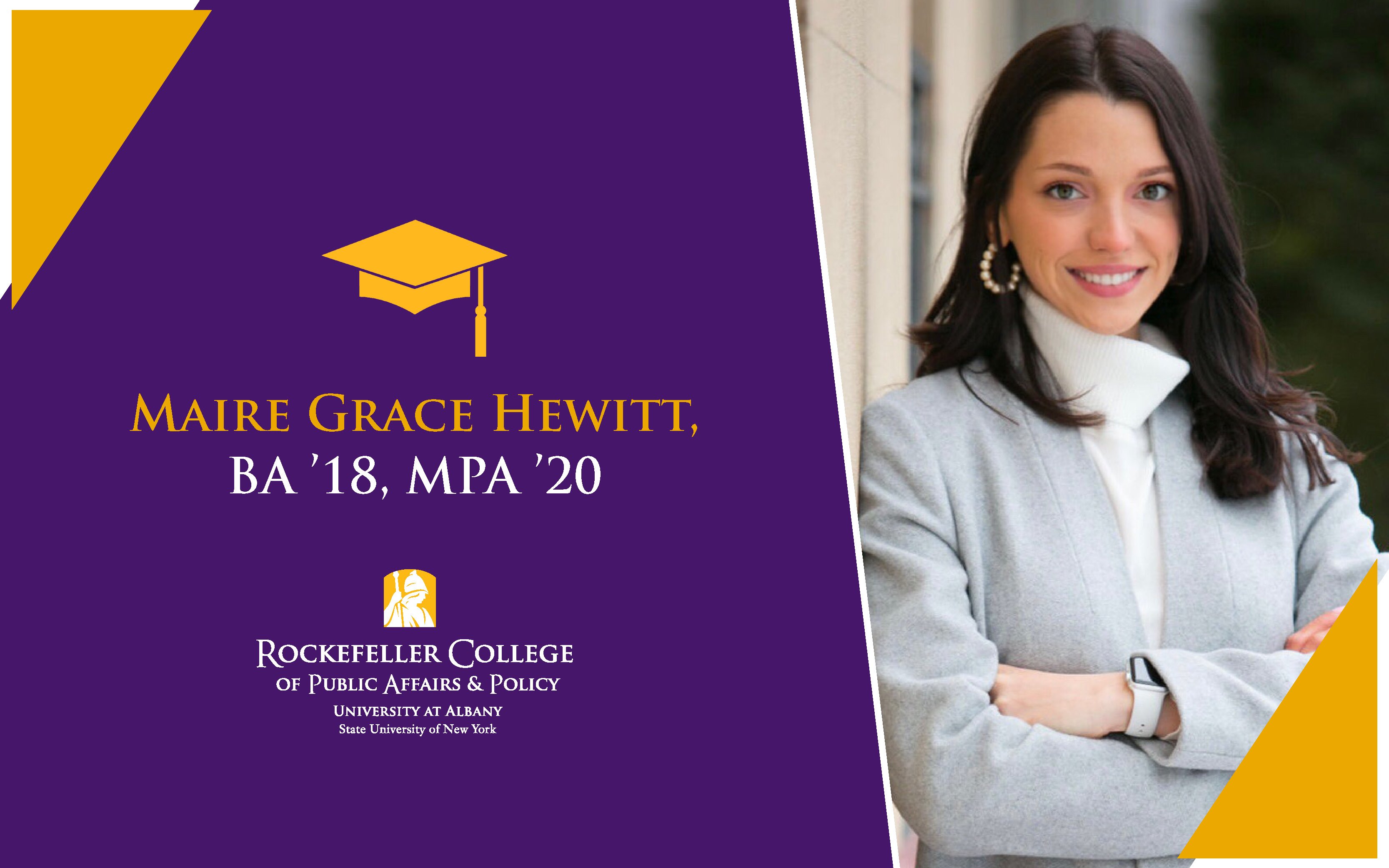 Winter Grad Spotlight: Maire Grace Hewitt, BA ’18, MPA ’20 | University ...