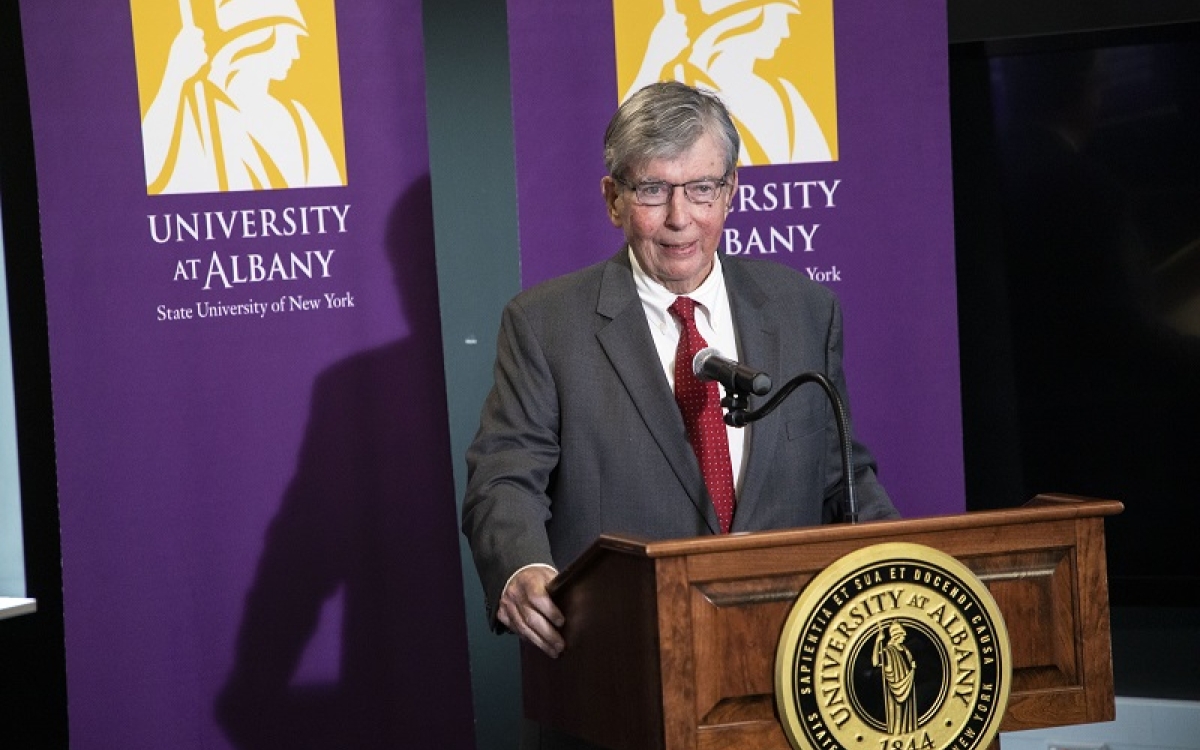 UAlbany Awards Sen. Neil Breslin the Medallion of the University ...
