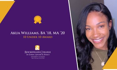 Rockefeller College 2021 Alumni Award Recipients | University at Albany